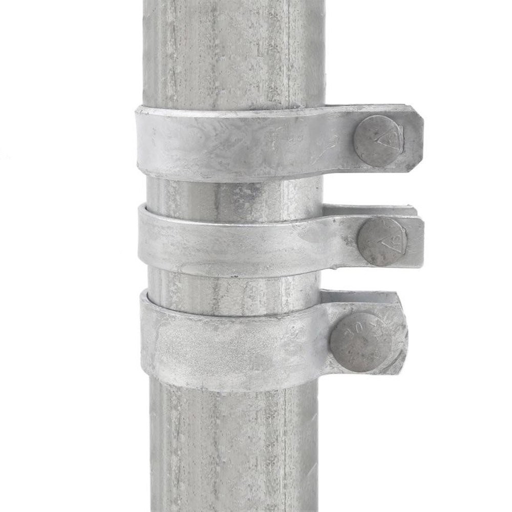 Brace Band End Connector for Greenhouse Post to Purlin Connection | 1 5 ...