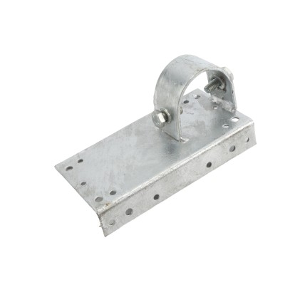 2" [1 7/8" OD] Wood to Steel Frame Adapter - End Post Adapter (Pressed ...