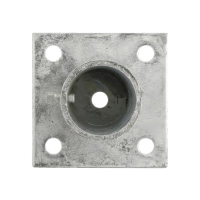 2 1/2" (Fits 2 3/8" OD) Post Floor Flanges - Ground Mount Floor Flange ...